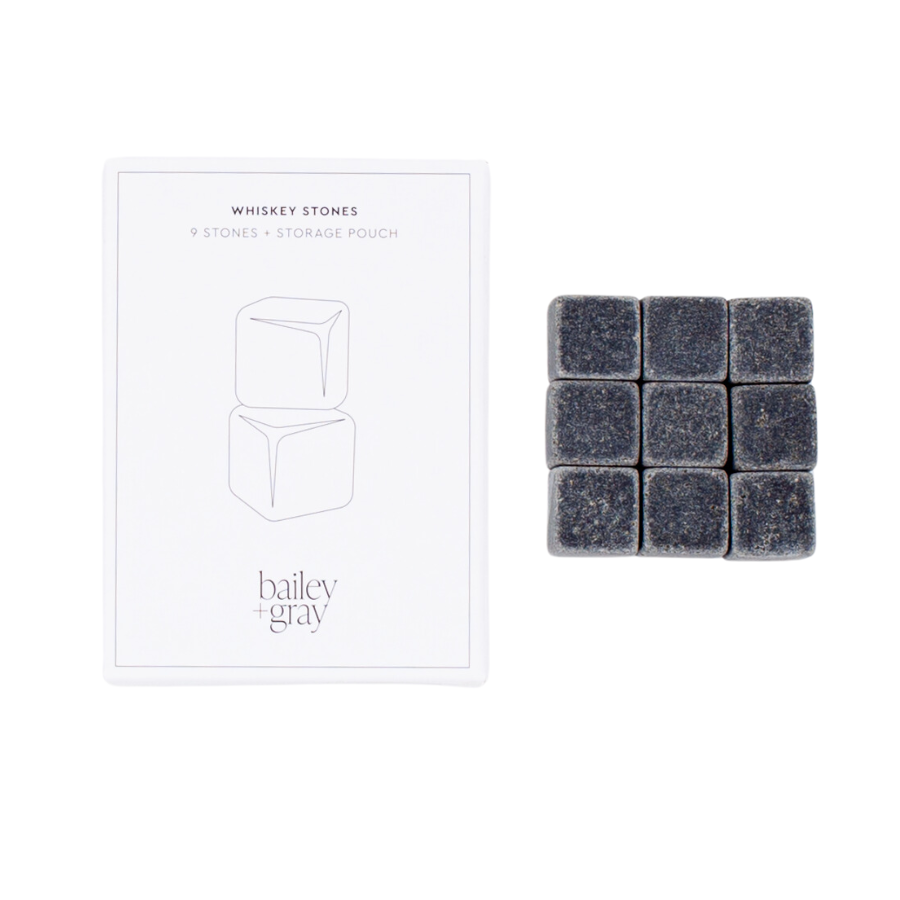 Bailey + Gray Whiskey Stones – The Gift Group t/a Gather & Graze